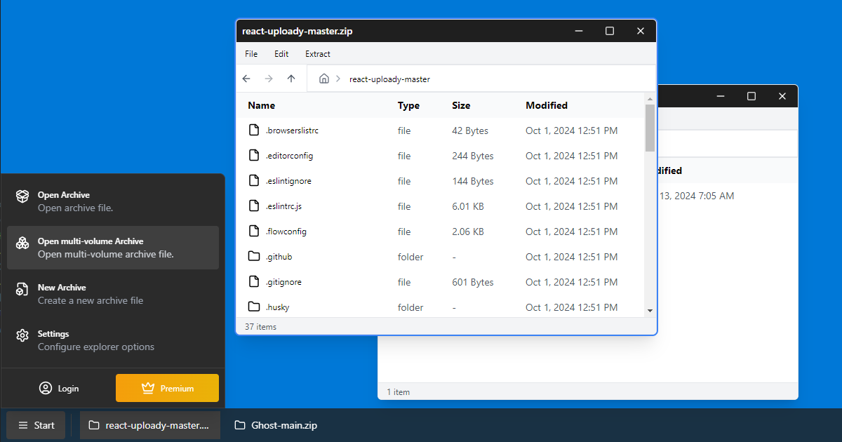 File Unzipper | Browser Addons